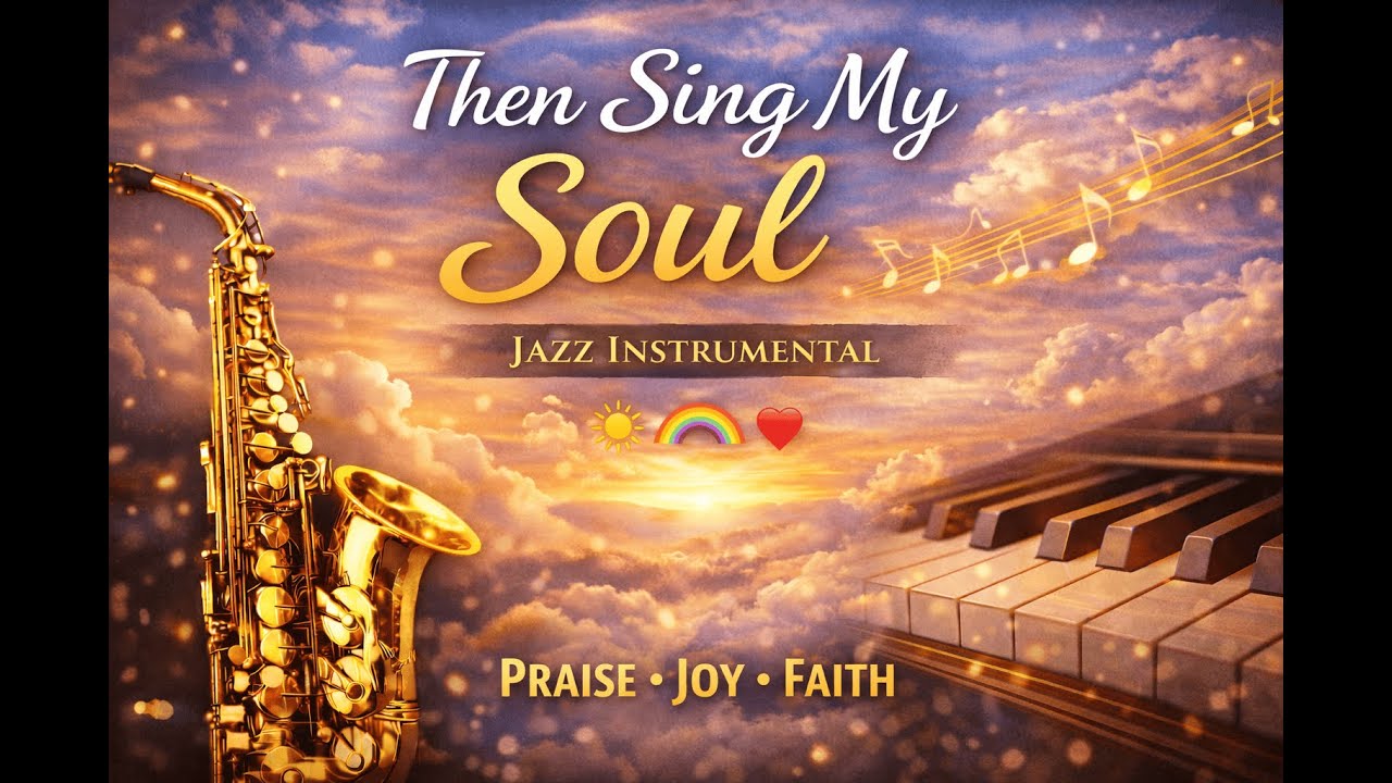 Then Sing My Soul 🎷 | Joyful Jazz Hymn Instrumental for Praise, Peace ...