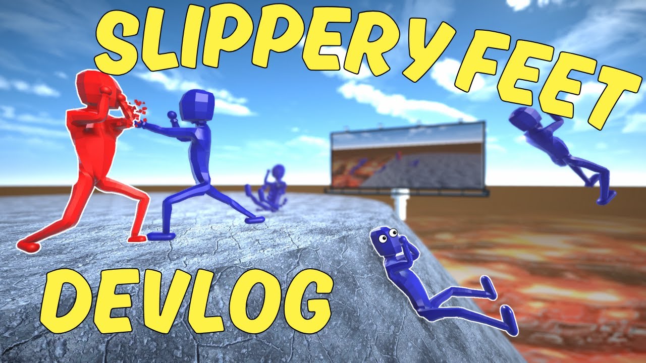 Making a Fighting Game on ICE | Slippery Feet Devlog - YouTube