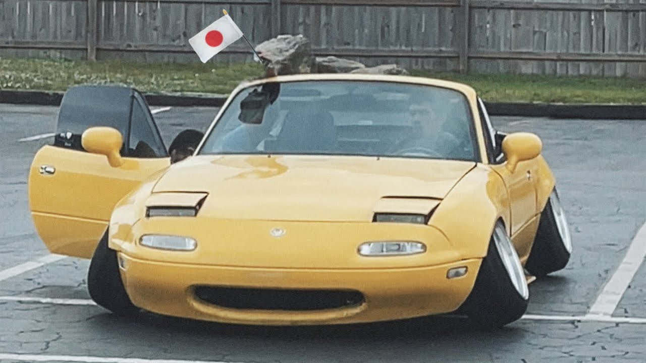 JAPAN STANCE CARS TAKE OVER DAYTONA BEACH - YouTube