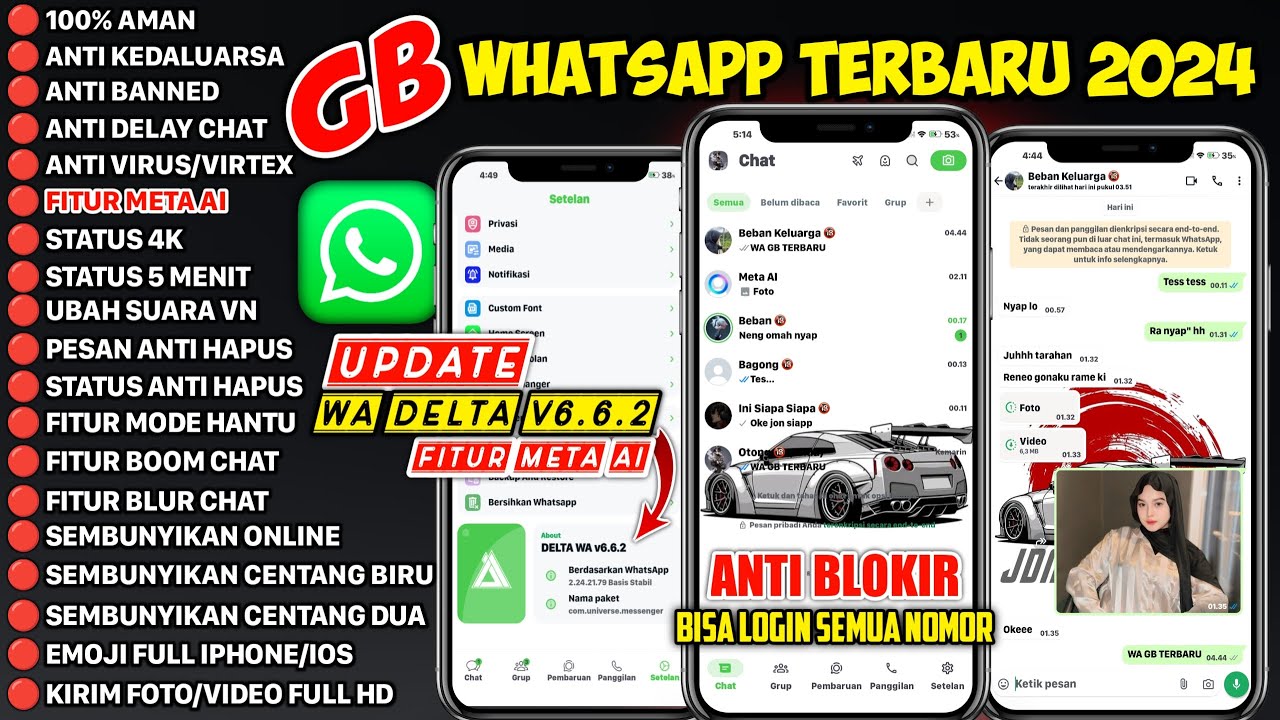 Wa Gb Terbaru 2024 || GB WHATSAPP TERBARU 2024 || Wa Mod Terbaru 2024 ...