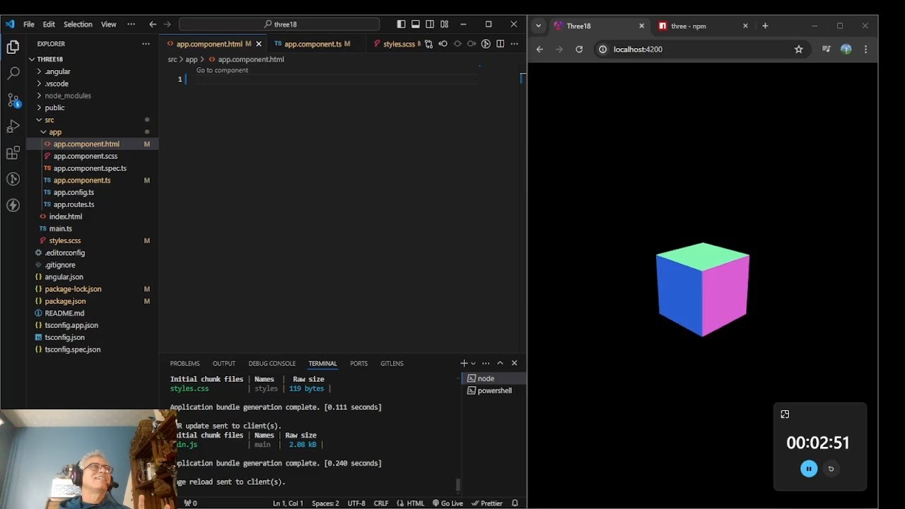 I Create An Angular 18 Application With Threejs In 10 Minutes Youtube 4336
