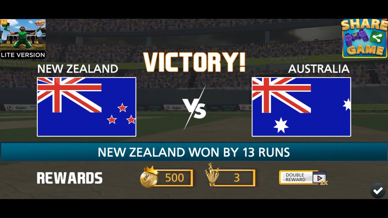RVG Cricket T20 WC 2022 Highlights AUS VS NZ - YouTube