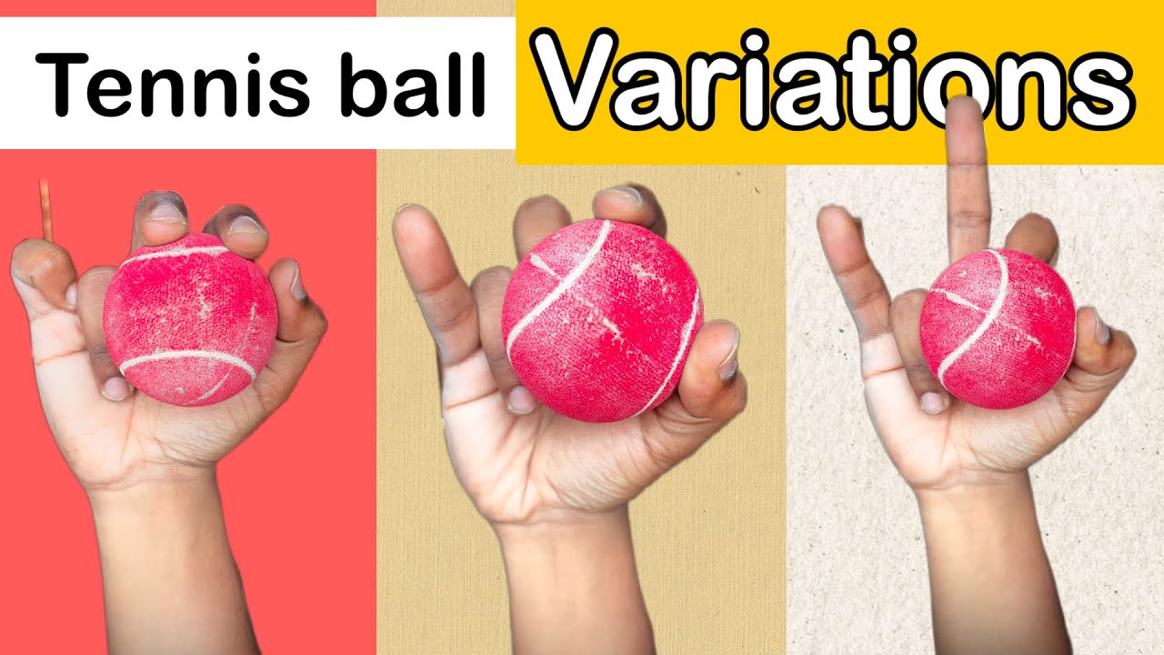 6 important Tennis ball variations 🔥🏏🏏 - YouTube