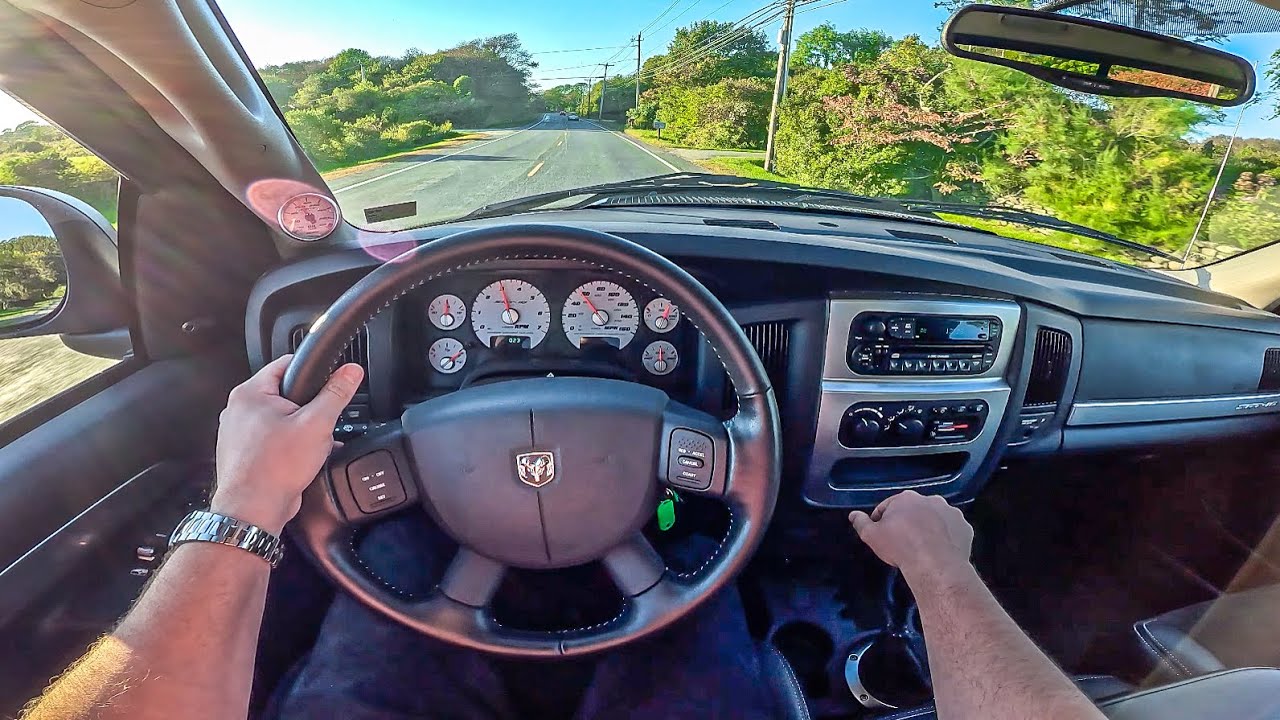 What It's Like To Drive The Dodge Ram SRT-10 (POV) - YouTube