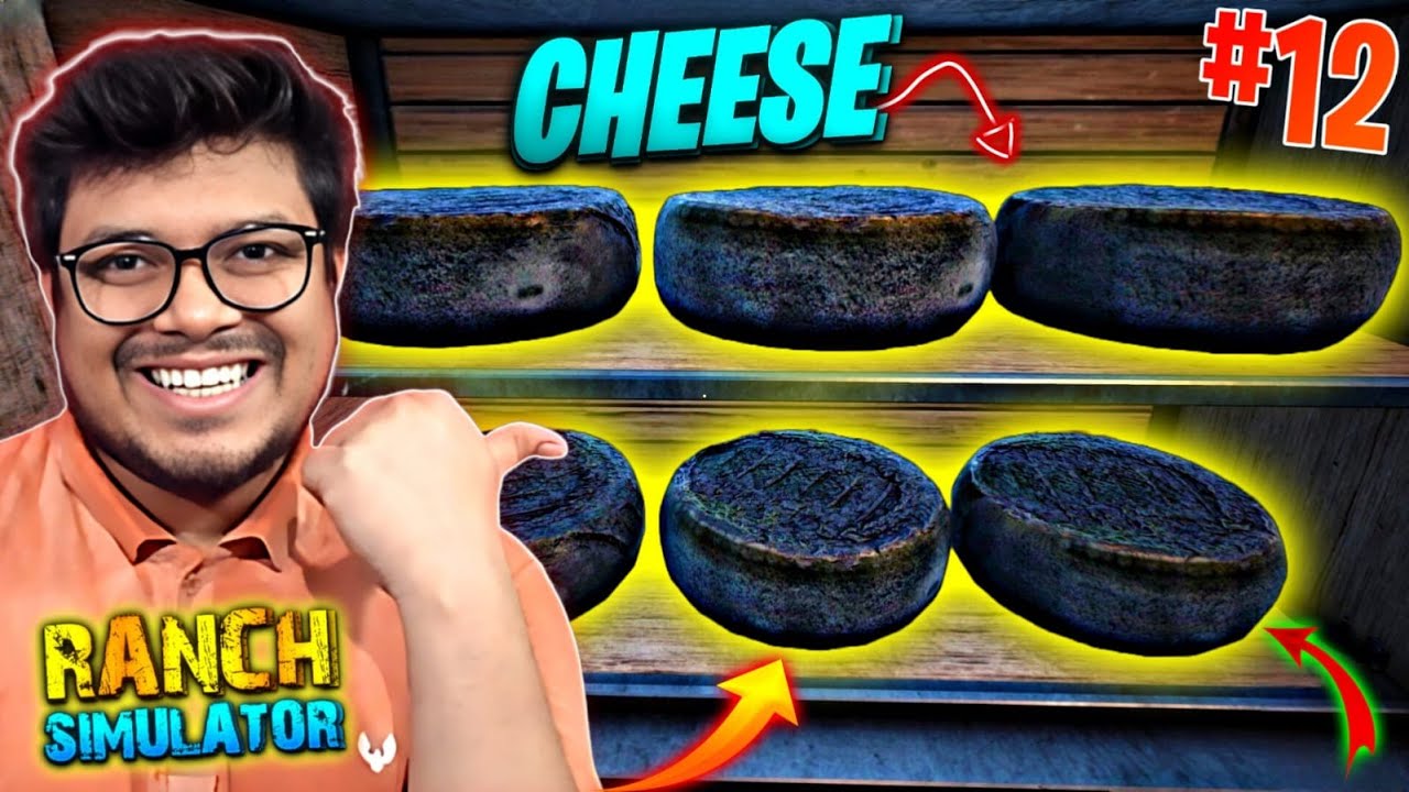 Making Cheese yeeeee - Ranch Simulator - PART 12 (HINDI) - YouTube