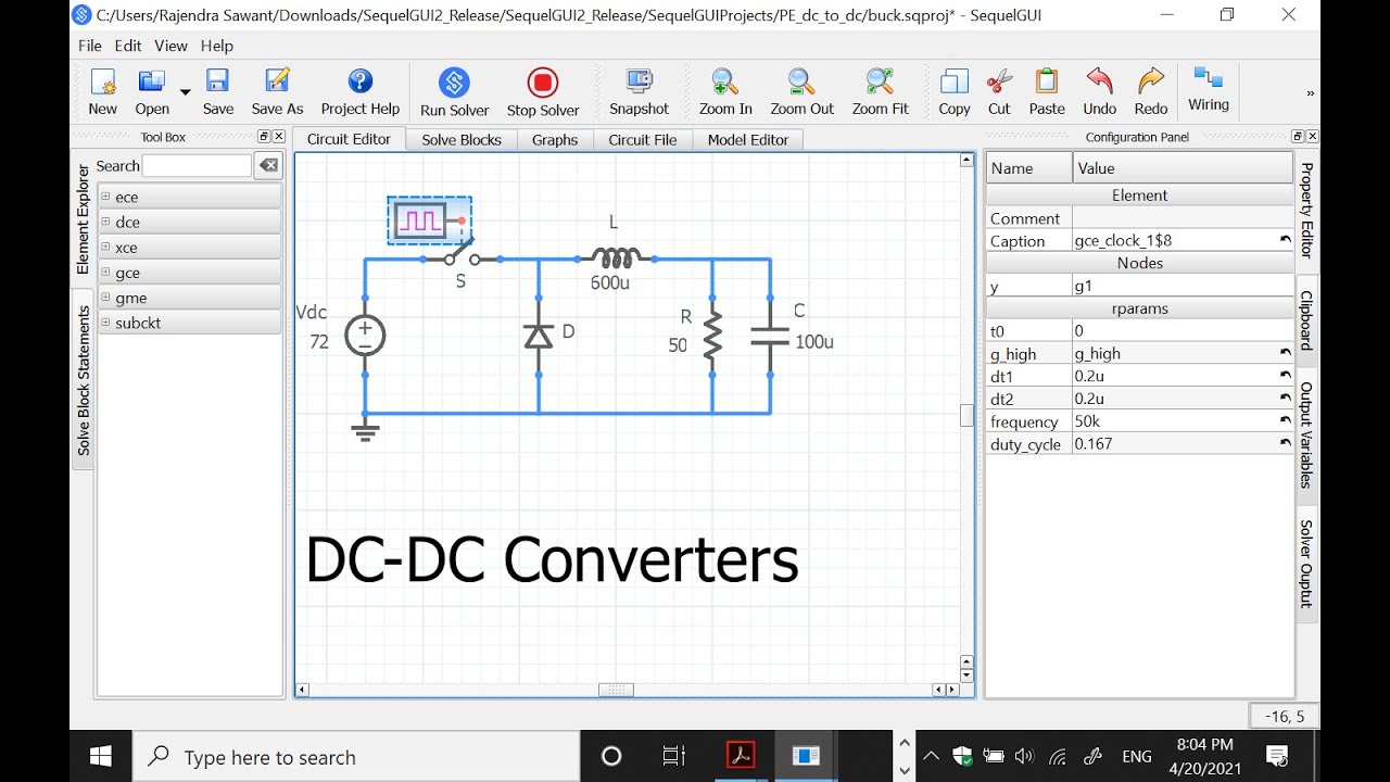 Design and Validation of Basic SMPS Circuits (Buck, Boost and Buck ...