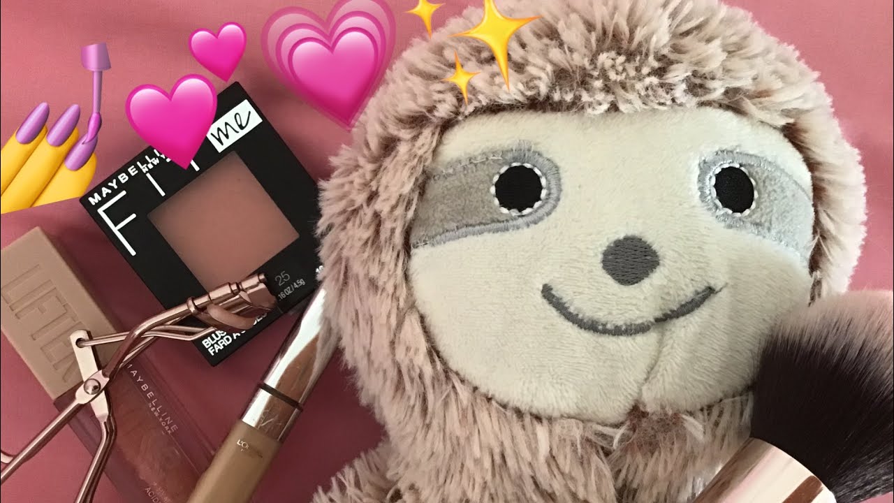 Creepy Wholesome Sloth Does your MAKEUP // asmr // 💅💕 💄 - YouTube