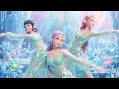Golden x Zoo Ocean Dance 🌊 Mermaid Lite Fantasy in Frozen World | KPop Demon Hunters
