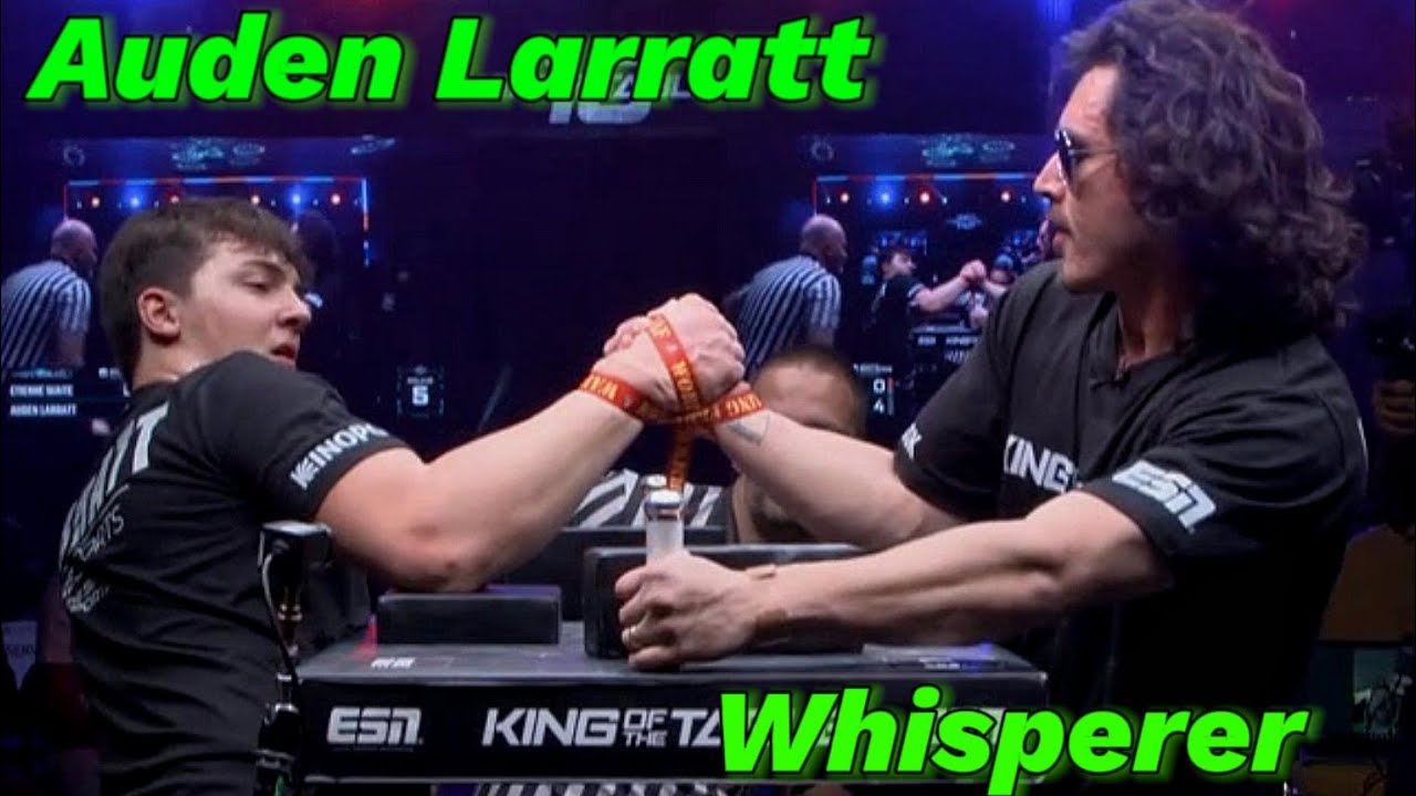 Auden Larratt Vs Whisperer | KING OF THE TABLE 10 - YouTube