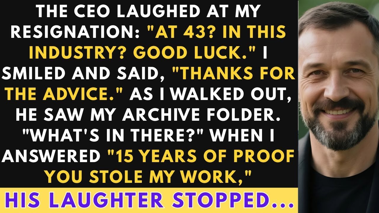 CEO Laughed At My Resignation — Then Panicked When His Systems Started ...