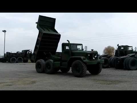 M817 5 Ton 6X6 Dump Truck - YouTube