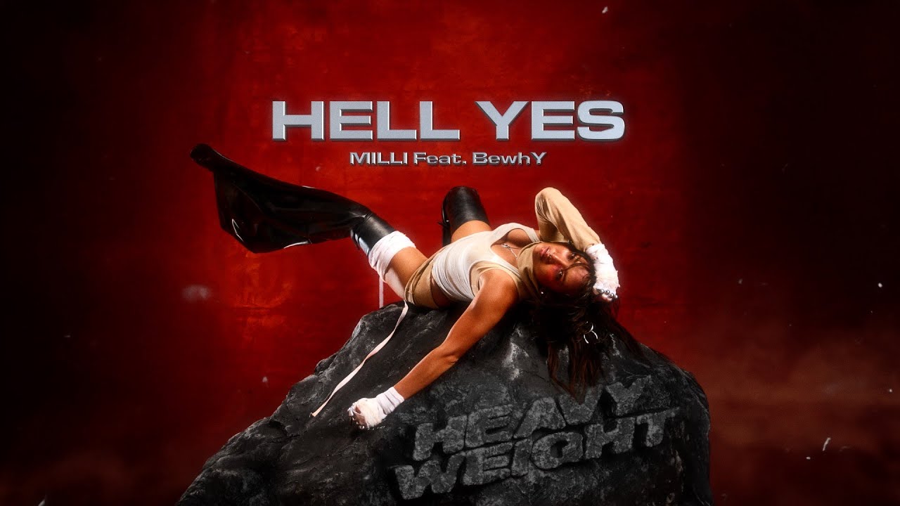 MILLI - HELL YES Feat. BewhY [OFFICIAL VISUALIZER] - YouTube