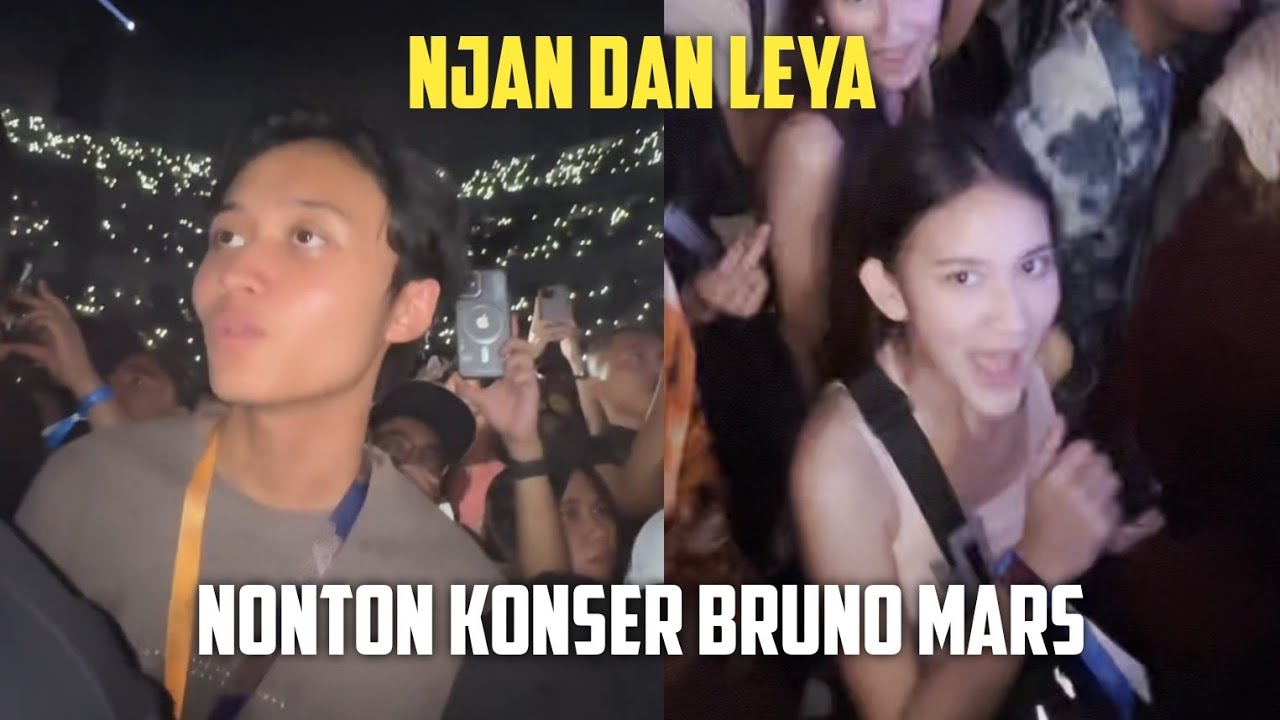 NJAN DAN LEYA NONTON KONSER BRUNO MARS - YouTube