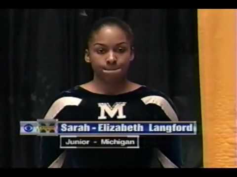1999 NCAA Championships Sarah Elizabeth Langford V - YouTube