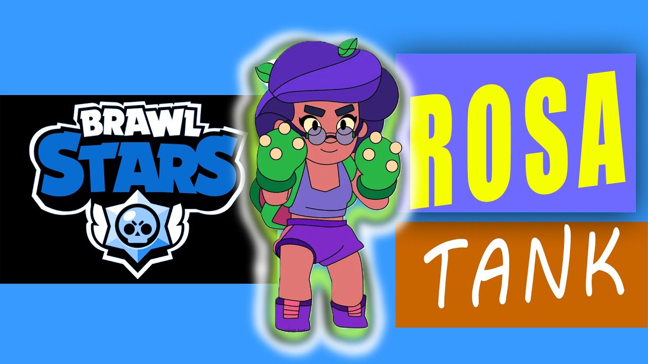 Solo Domination in Show Down | Rare Brawler ROSA Tank | BRAWL STARS ...