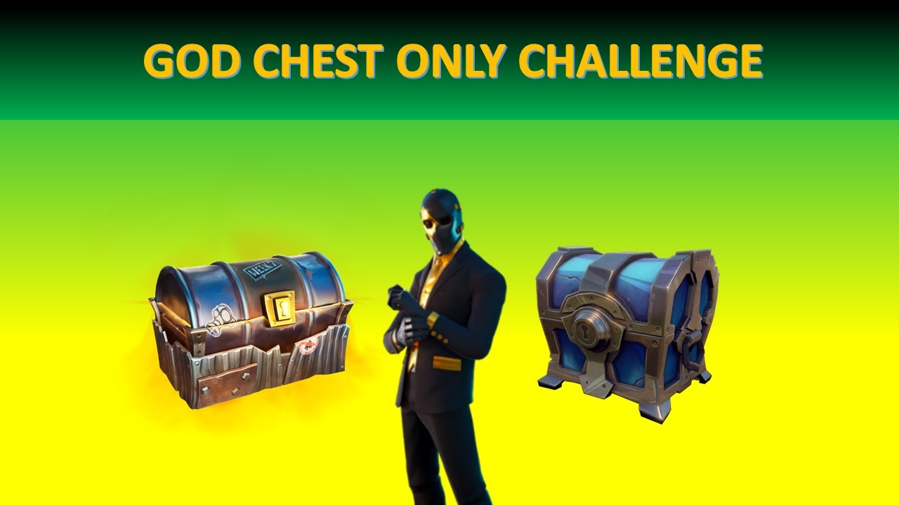GOD CHEST *ONLY* CHALLENGE! - YouTube
