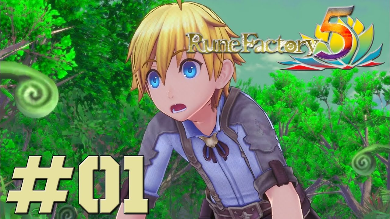 Rune Factory 5 #01 A Cidade de Rigbarth - YouTube