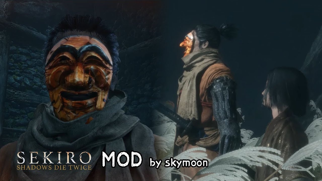SEKIRO MOD 하회탈 모드 (양반탈) - YouTube