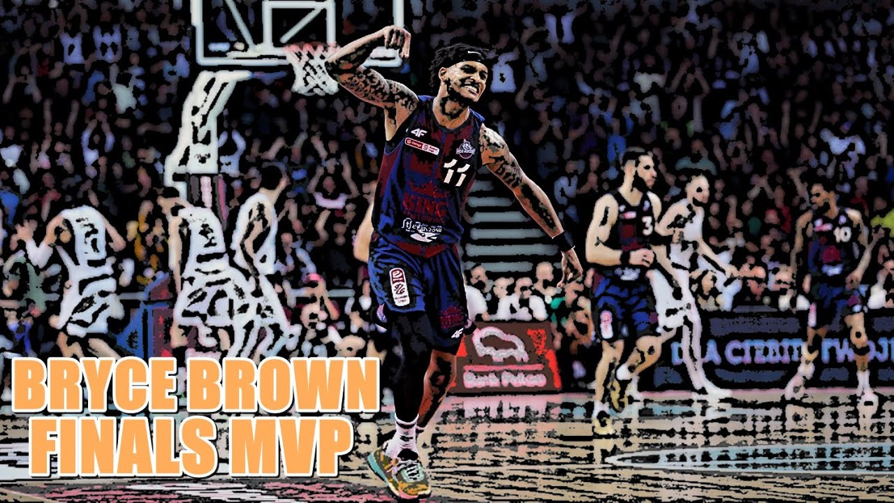 2023 FINALS MVP BRYCE BROWN CREATES POINTS OFF THE DRIBBLE | POLAND ...
