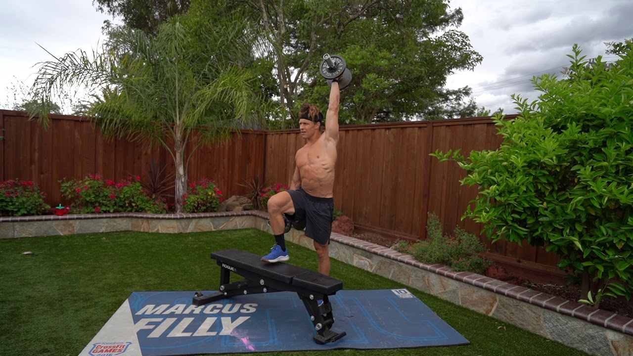Dumbbell Cross Body Step Up - YouTube