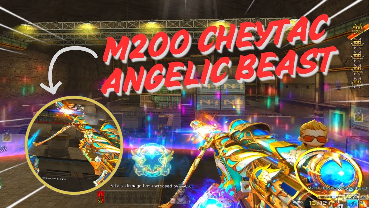M200 Cheytac Angelic Beast Infinity VVIP Weapon Gameplay (Hero Mode ...