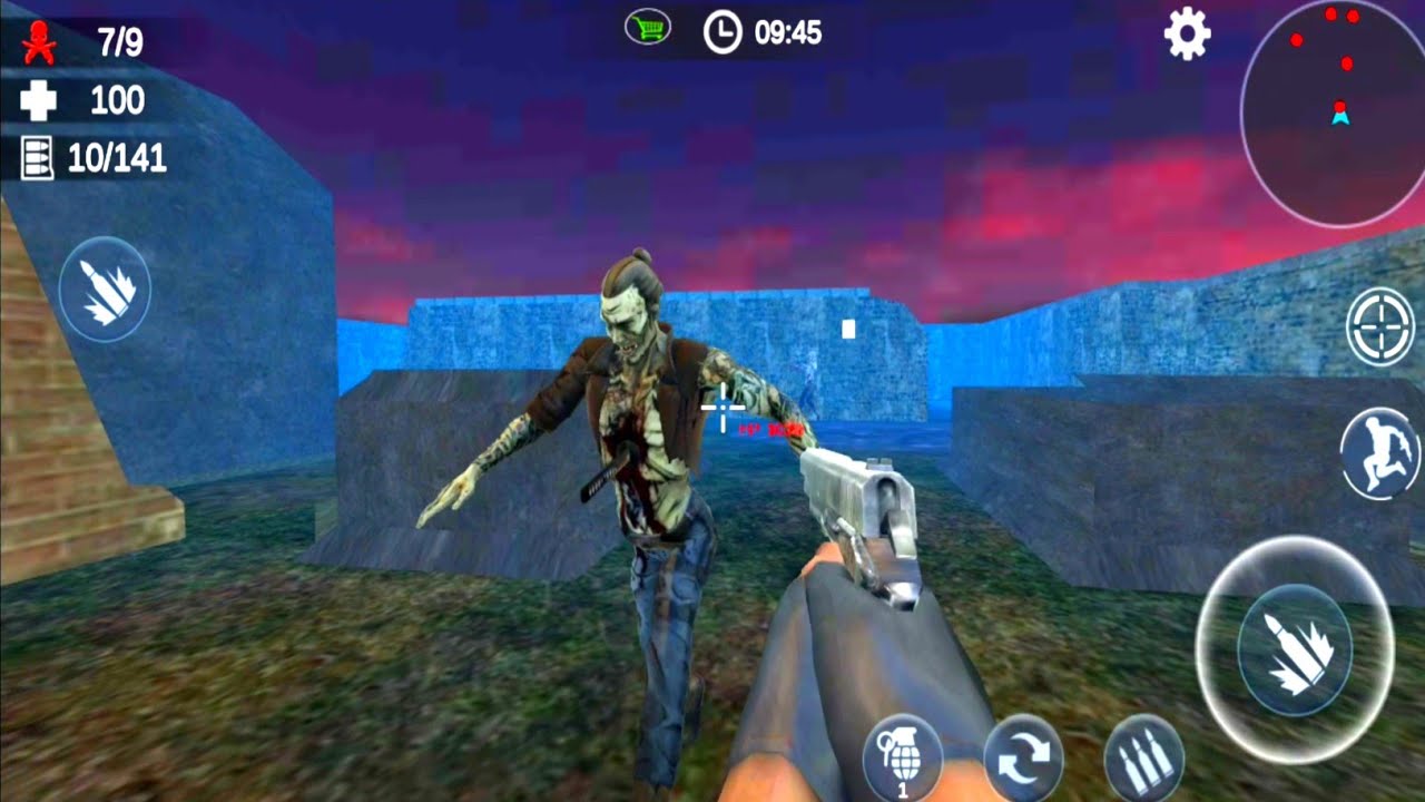 Zombie 3D Gun Shooter: Free Survival Shooting GamePlay- #14 Fun ...