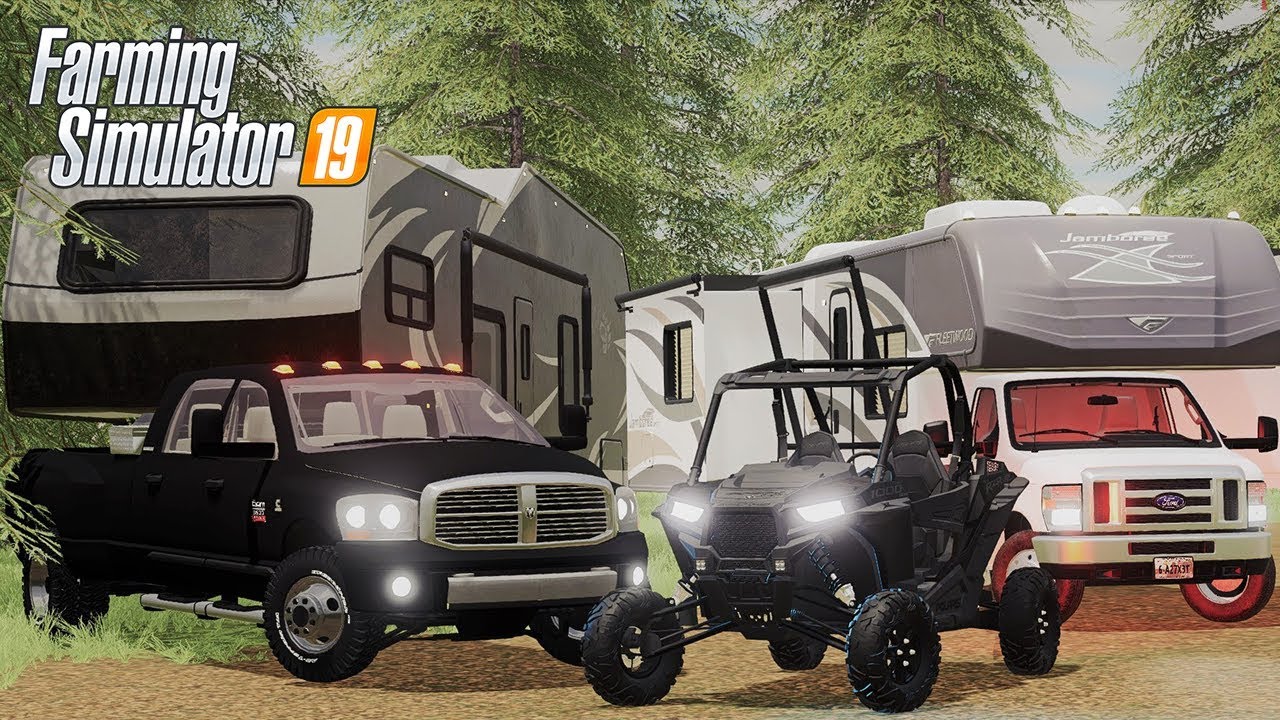 FARMERS GO CAMPING ON LABOR DAY - COUNTY LINE SEASONS FS19 (ROLEPLAY ...