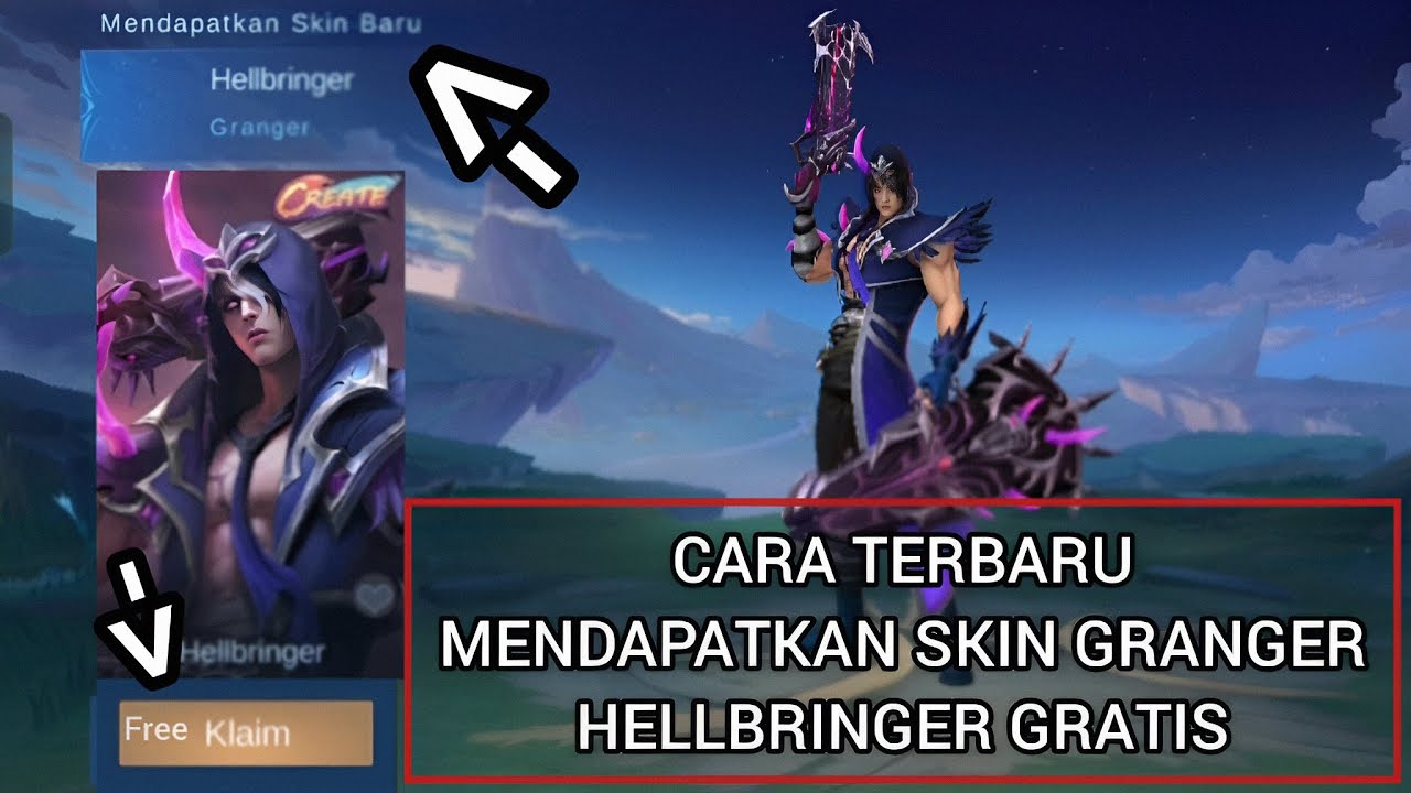 cara terbaru mendapatkan skin hellbringer granger gratis - YouTube