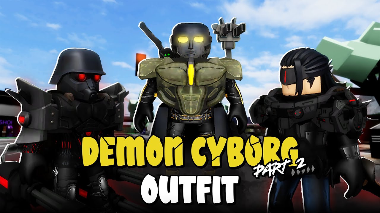 3 DEMON CYBORG Outfit Ideas In Brookhaven W/codes - Roblox Part 2 - YouTube