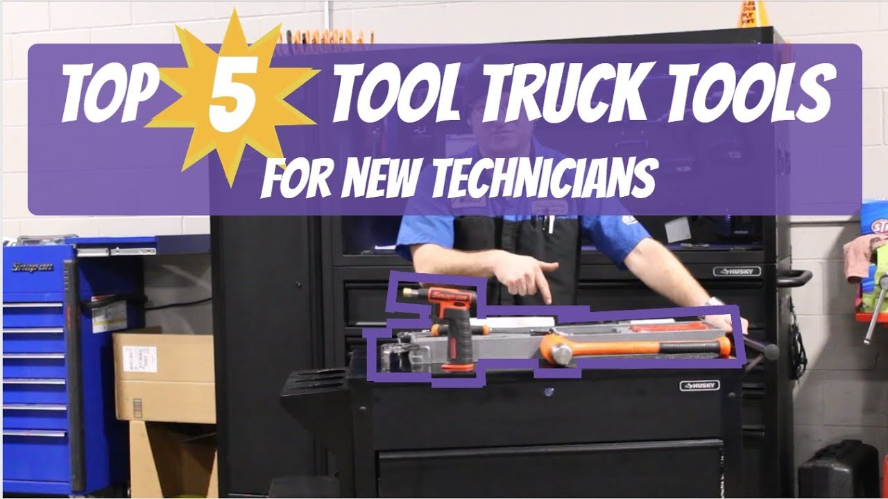 5 Tools A New Tech SHOULD Buy From The Tool Trucks! - YouTube