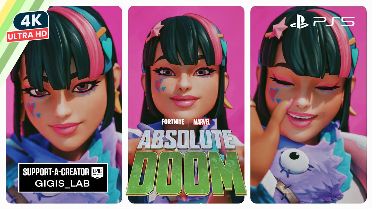 FORTNITE Zero Build Chapter 5 Season 4 DALI Skin Showcase PS5 Gameplay ...