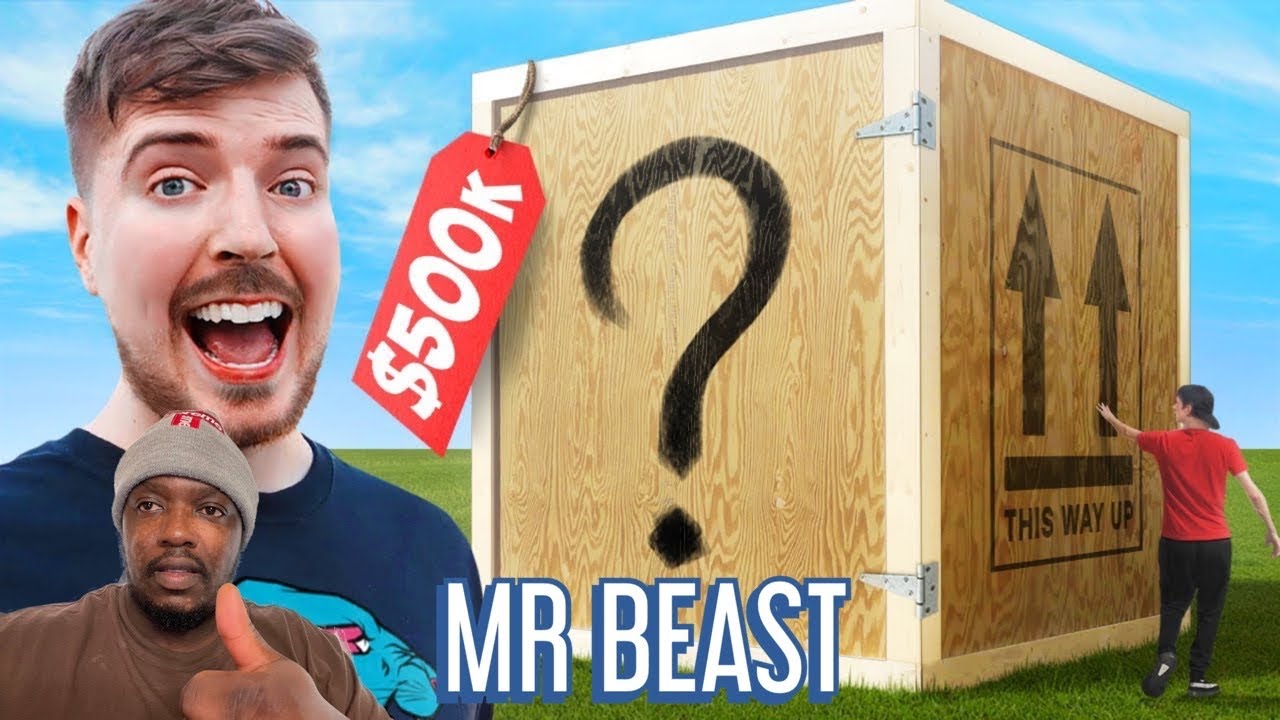 I Bought The World’s Largest Mystery Box! ($500,000) | Mr Beast ...