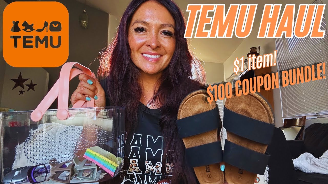 Temu Haul! Get a $100 Coupon Bundle! Check out the super cute things I ...