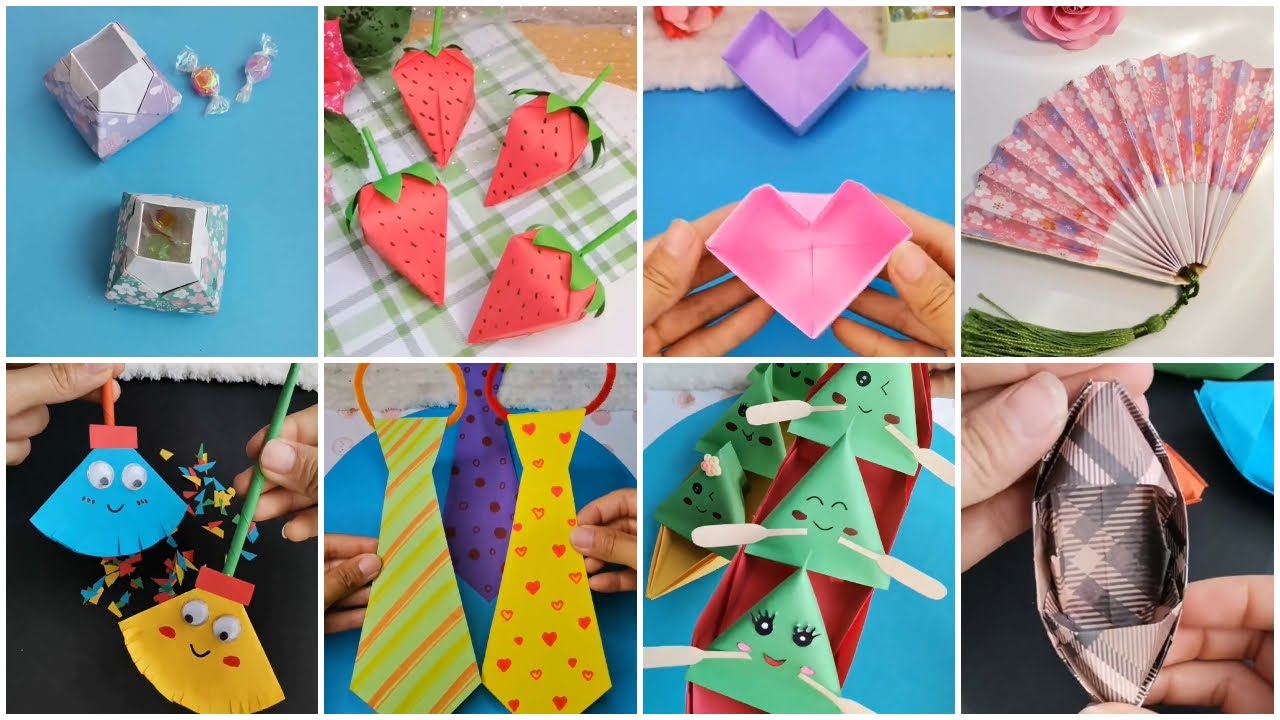 DIY Origami Paper Storage Box | Origami Animals to Fold from Paper ...