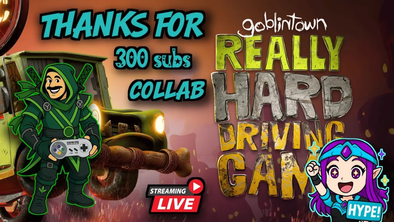 Let's Play Goblintown Really Hard Driving Game with Brizzyne - YouTube