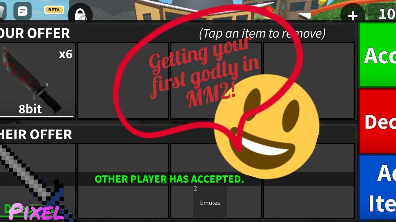 MM2 NOTHING TO GODLY CHALLENGE! (small guide to get your first godlys ...