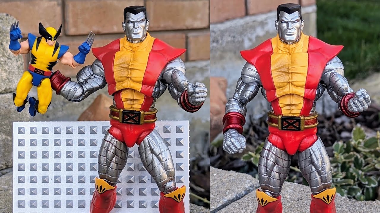 New Xmen colossus reissue action figure review Diamond Select toys with ...