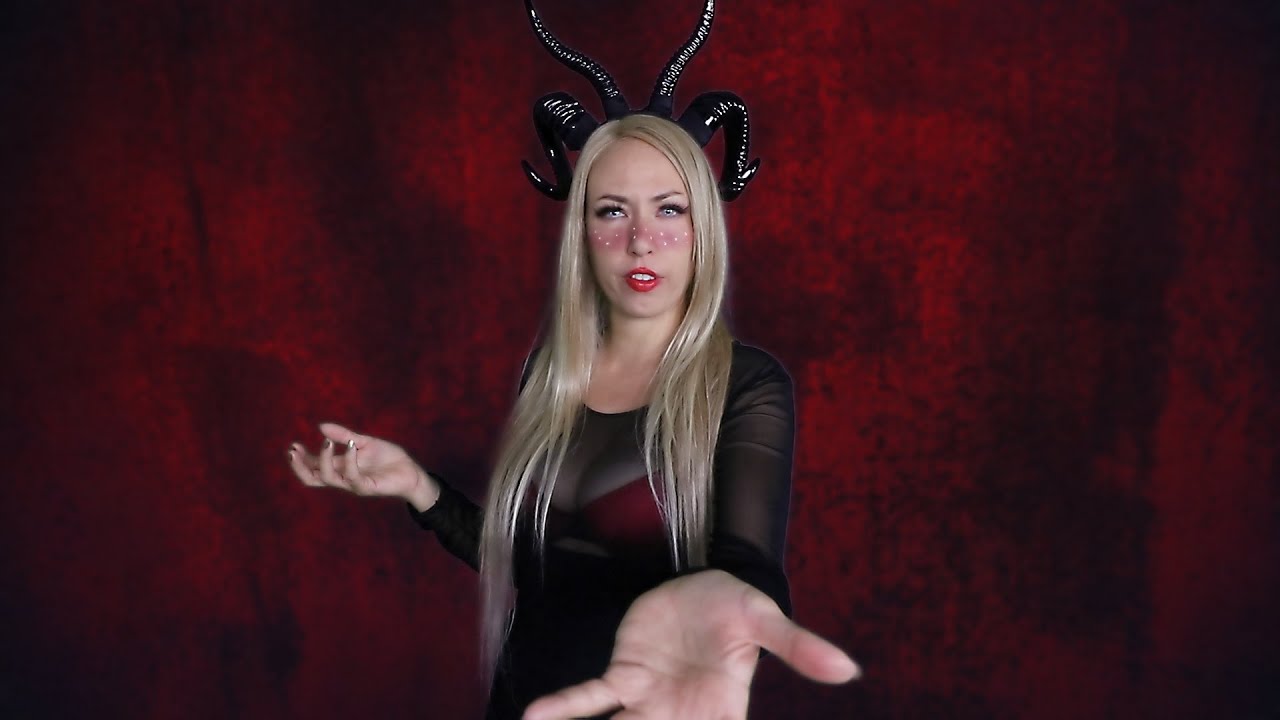 ASMR The Return Of Death 🖤 | Fantasy Cosplay Role Play - YouTube