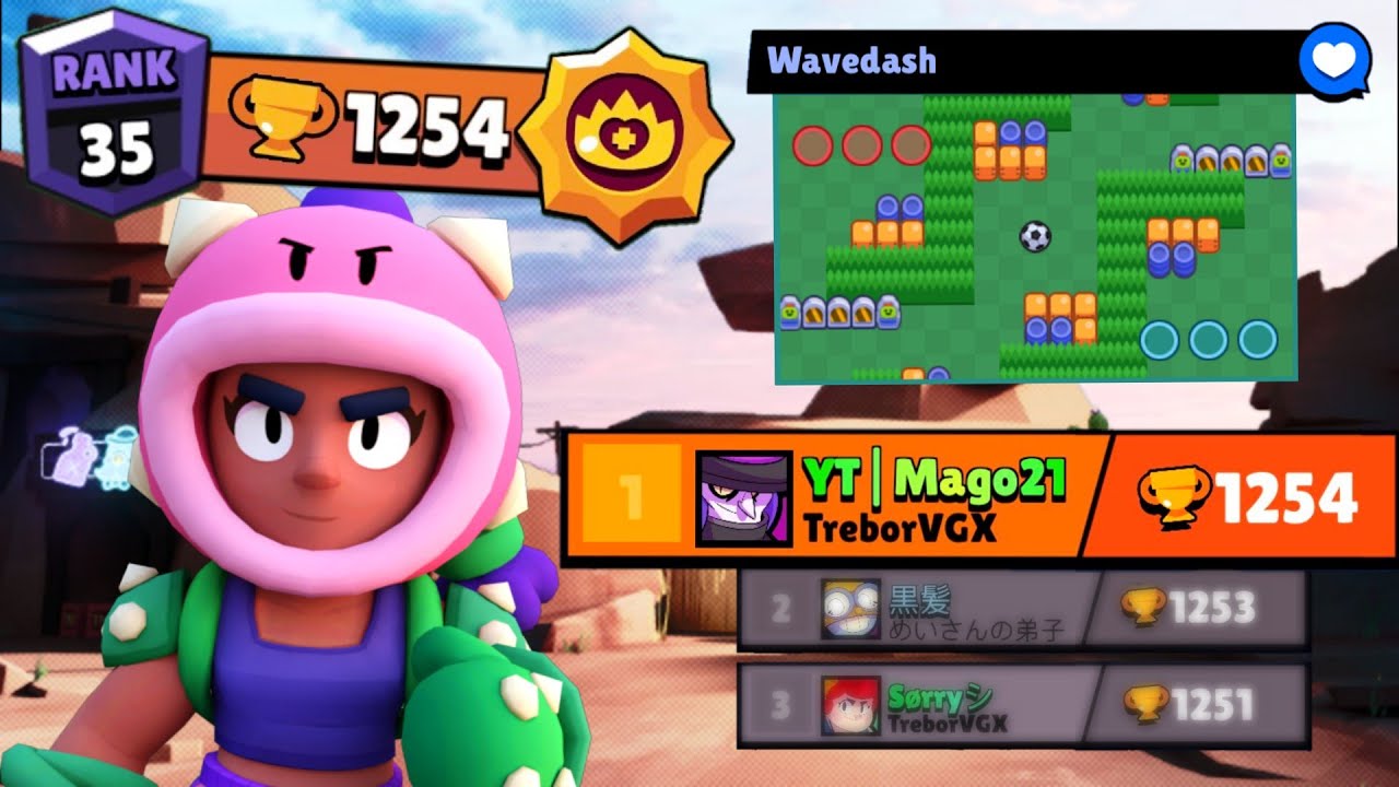 Rank 35 Rosa 🧀 in Brawl Ball (#1 Global 🏆🌍) - YouTube