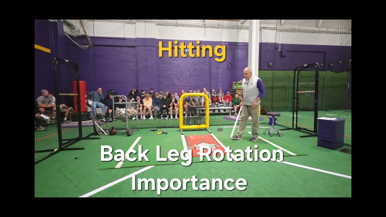 Hitting - Back Leg Rotation Importance - YouTube