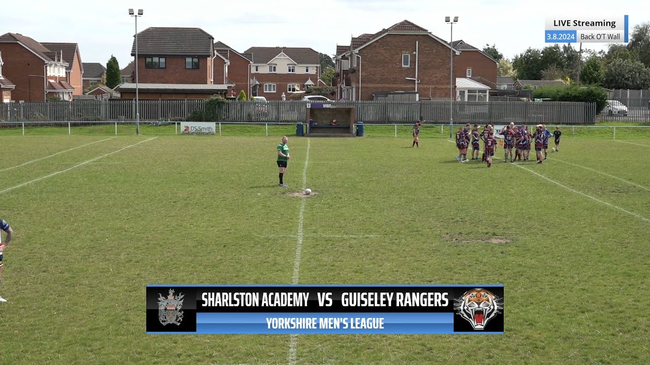LIVE - Sharlston Academy V Guiseley Rangers. - YouTube