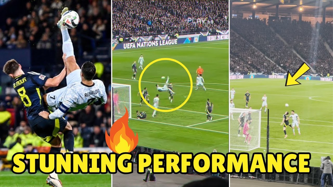 Cristiano Ronaldo's Incredible Bicycle Kick Attempt Almost Seals ...
