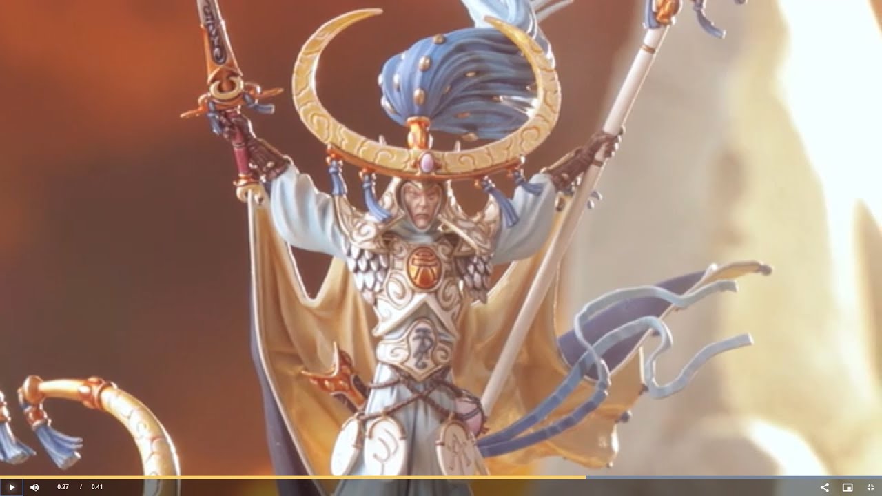 Lumineth Realm Lords - Teclis Aelves revealed! - Warhammer AOS - YouTube