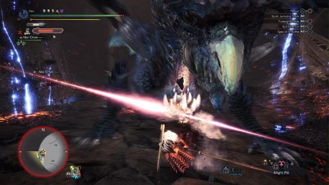 MHWI Alatreon Fire Long Sword Build - YouTube