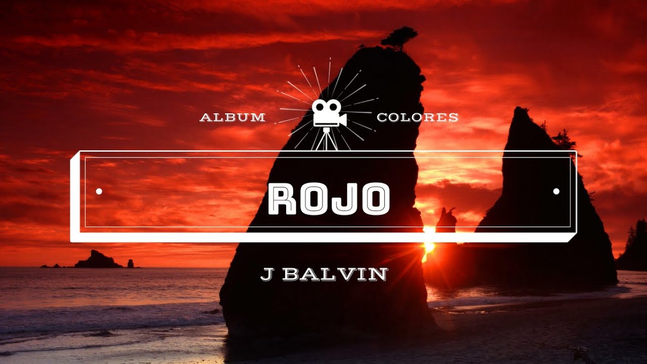 J Balvin - Rojo (LETRA) - YouTube