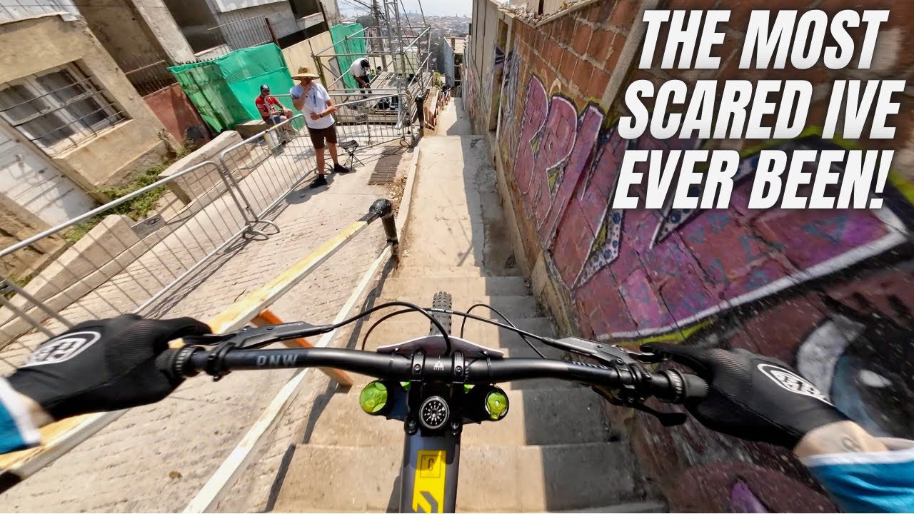 URBAN MTB STREET RACING IS NUTS!!! (RED BULL VALPARAISO URBAN STREET ...
