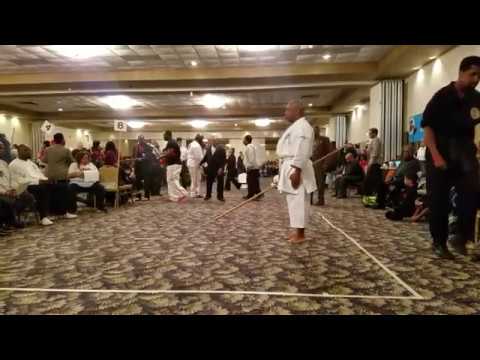Ryubi no kun - Yamanni ryu kata performed at Sensei Ozzie Wright's ...