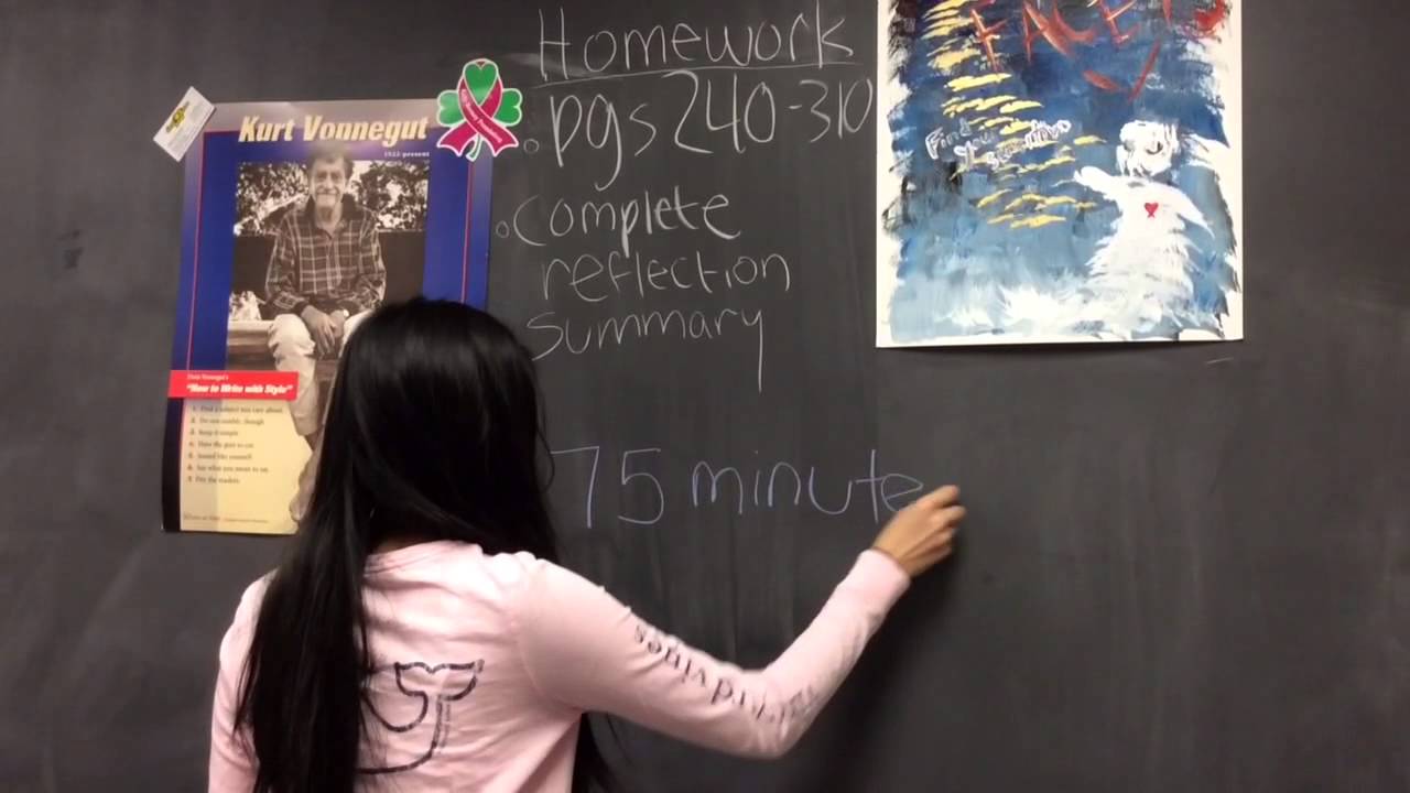 Health Against Homework Promotional Video - YouTube