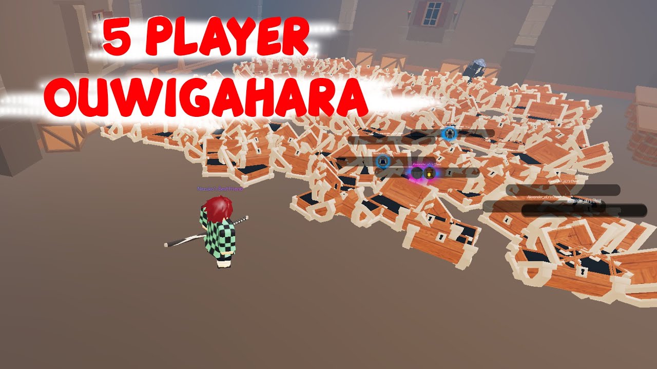 SOO MANY CHEST!! (PROJECT SLAYERS) 5 PLAYER OUWIGAHARA!! - YouTube