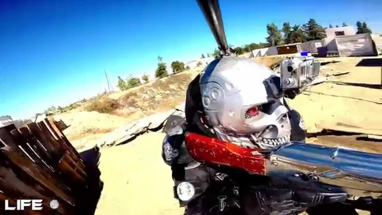 Airsoft War at The Slaughterhouse - Terminator - YouTube